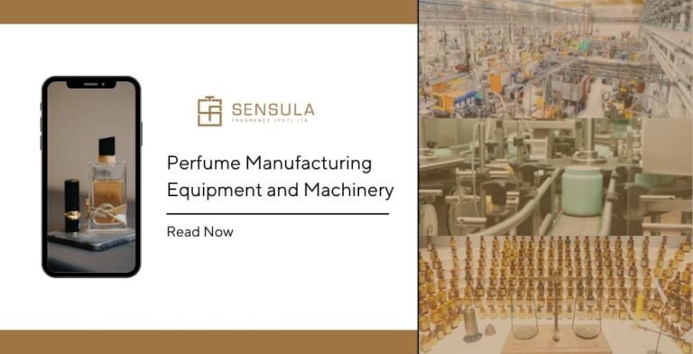 Perfume Manufacturing Equipment and Machinery - Sensula Fragrance